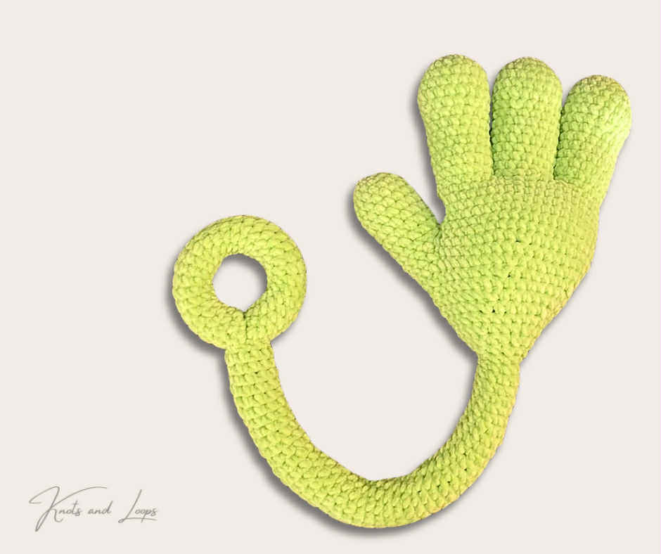 Giant Silly Slap Hand Plushie – Knots and Loops